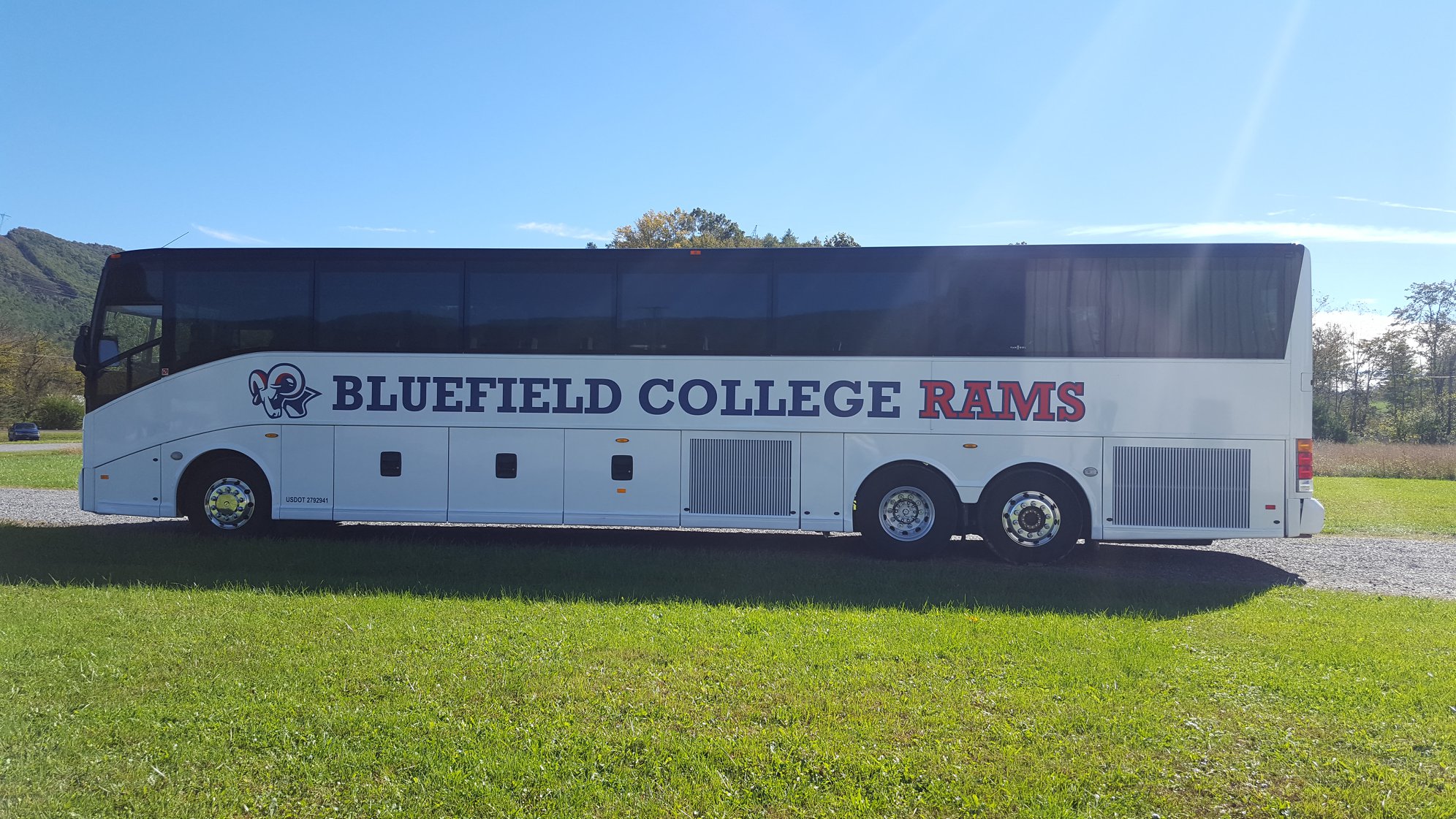 Bluefield College Athletic Bus - Skyway Outdoor