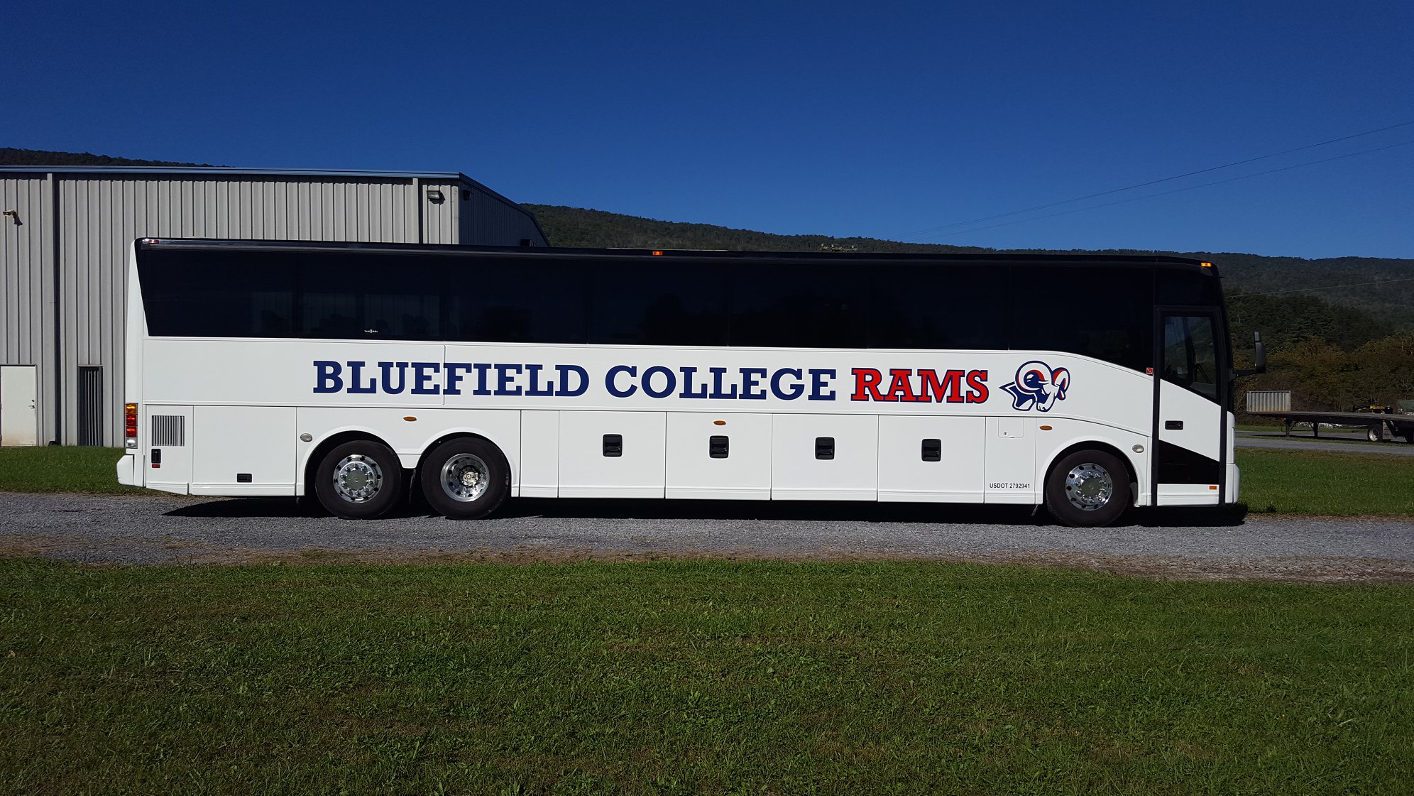 Bluefield College Athletic Bus - Skyway Outdoor